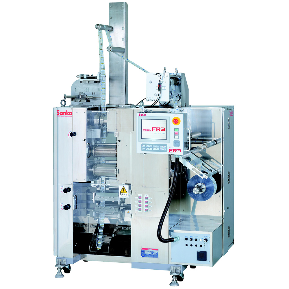 液体・粘体自動充填包装機 – 三光機械